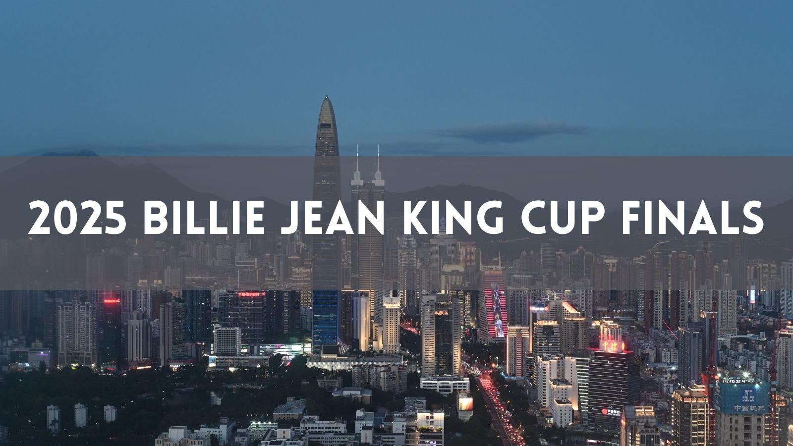 2025 Billie Jean King Cup Finals - Dates, Schedule & Prize Money ...