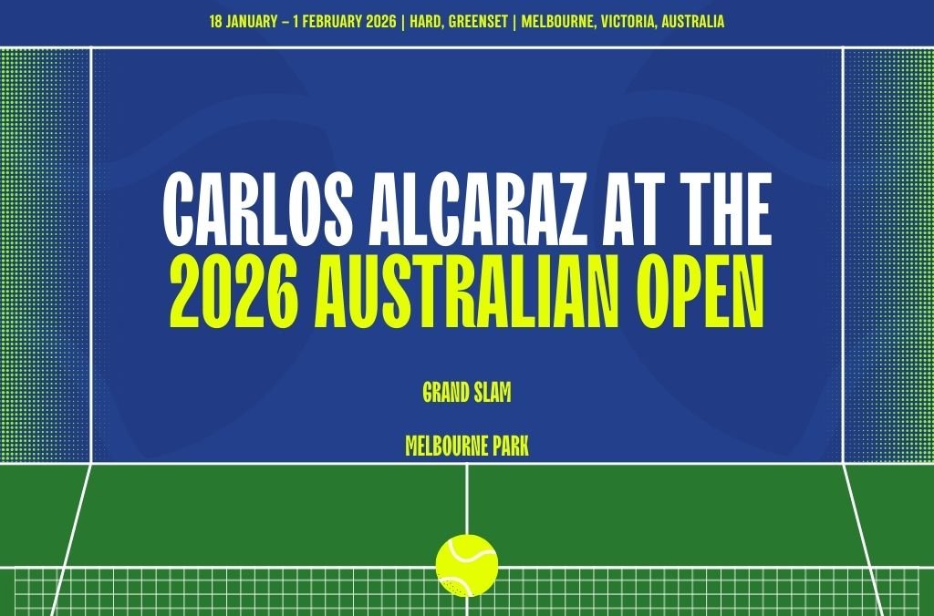 Carlos Alcaraz at the 2026 Australian Open - Tennis Tour Calendar