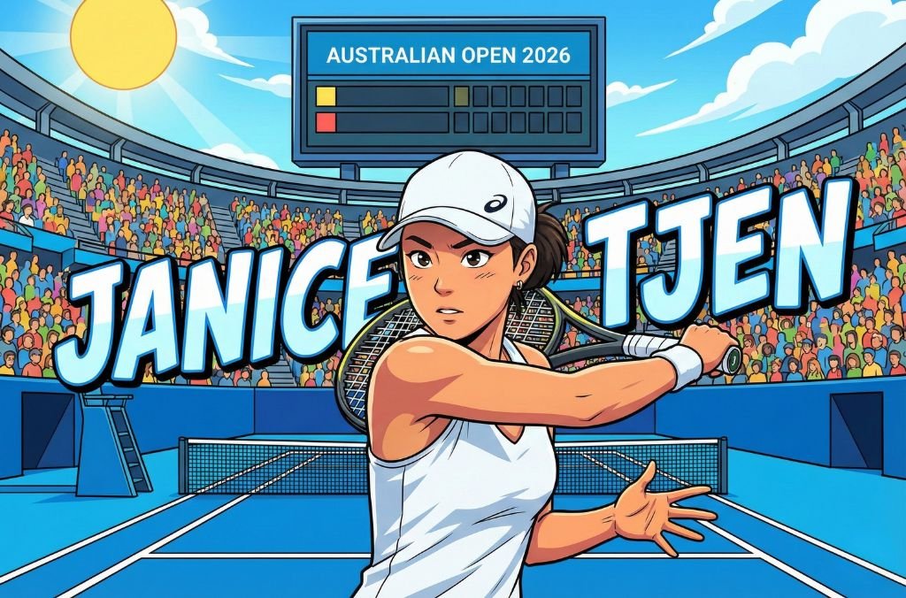 Australian Open 2026: Janice Tjen Shocks 22nd Seed Leylah Fernandez in ...