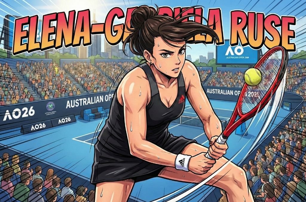 Australian Open: Elena-Gabriela Ruse Stuns No. 26 Seed Dayana ...